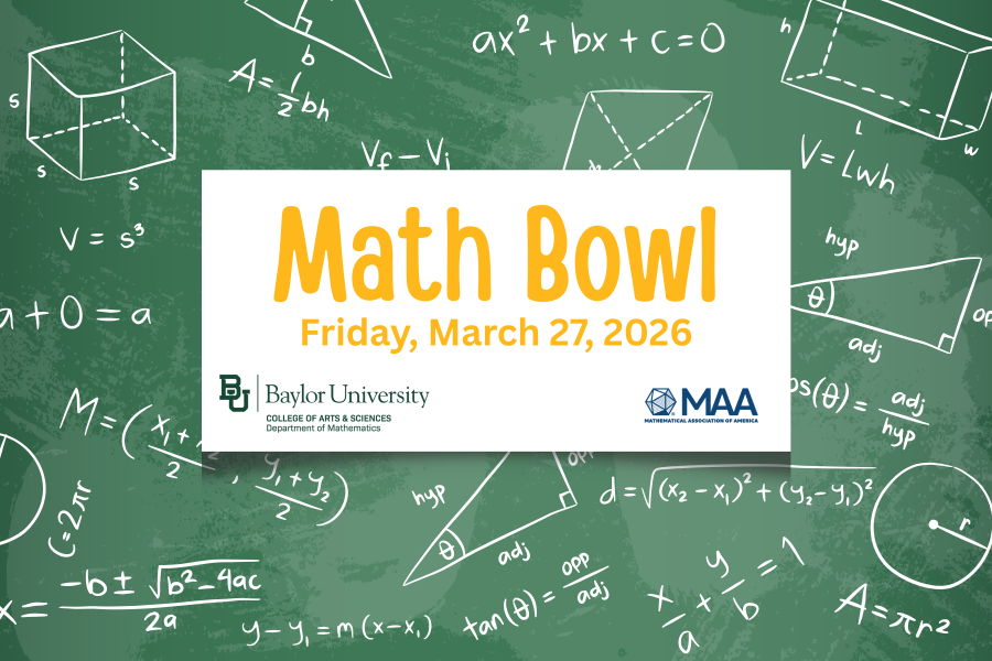 MAA Math Bowl | Mathematics | Baylor University